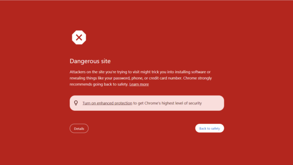 Understanding and Removing Chrome's 'Dangerous Site' Alerts - Blog Gen ...